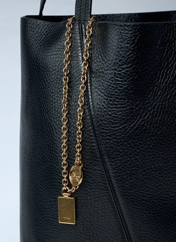 Chloé Large Spin Tote Bag - Black