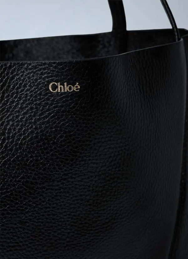 Chloé Large Spin Tote Bag - Black