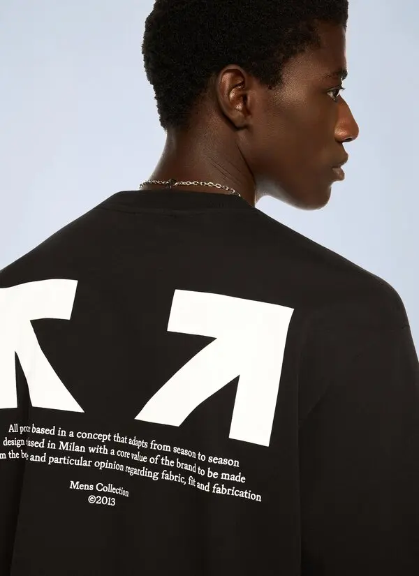 Off-White Half Arrow Skate Logo T-shirt