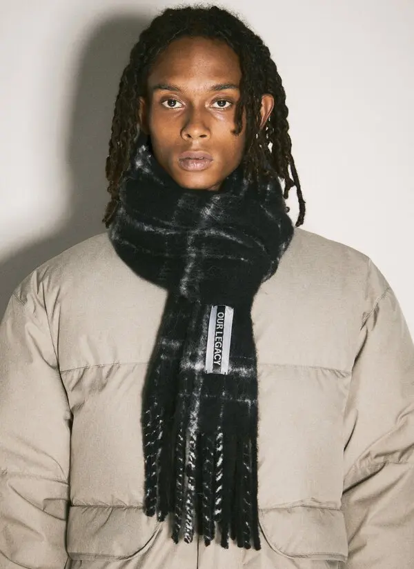 Our Legacy Estate Scarf - Black
