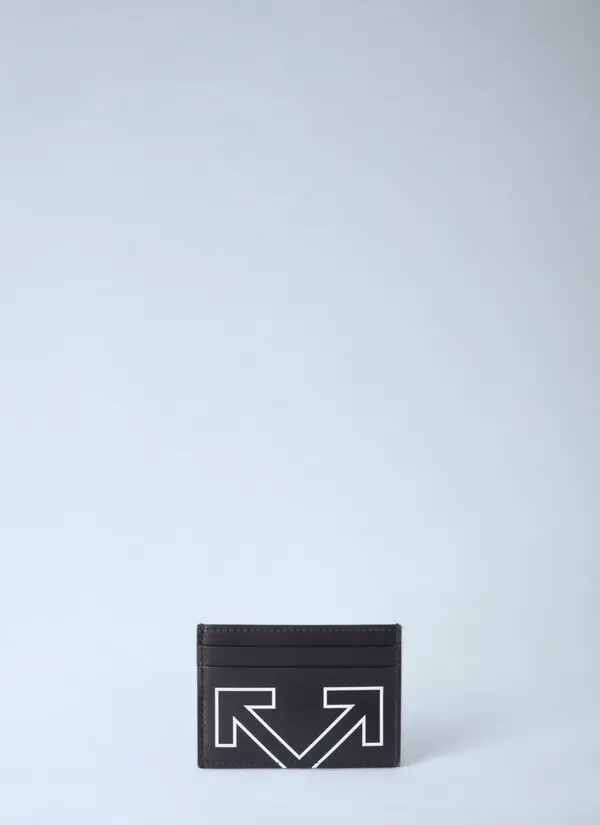 Off-White Heritage Card Holder - Black