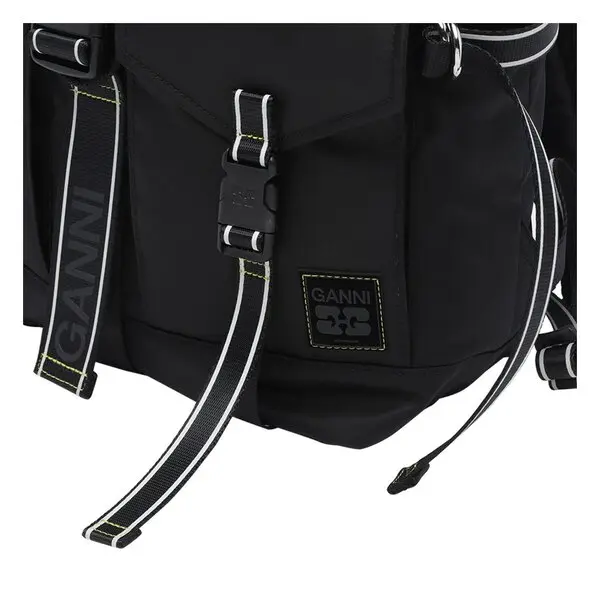 GANNI Re-tech Backpack - Black