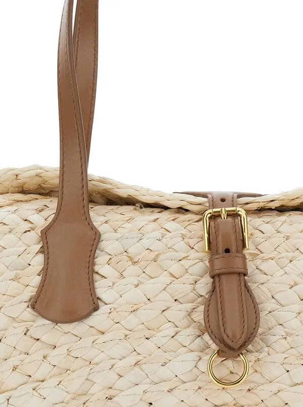 Dolce & Gabbana Raffia Shoulder Bag