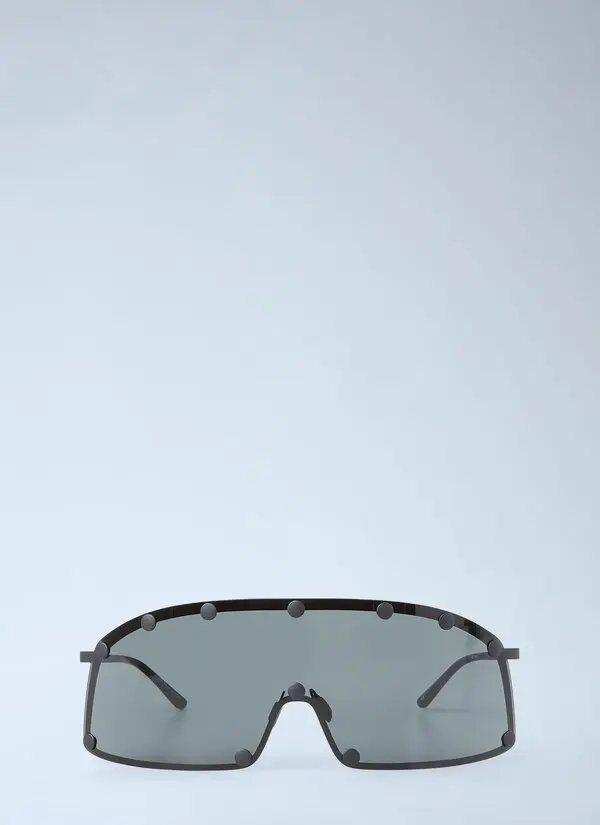 Rick Owens Oversized Shield Sunglasses - Black