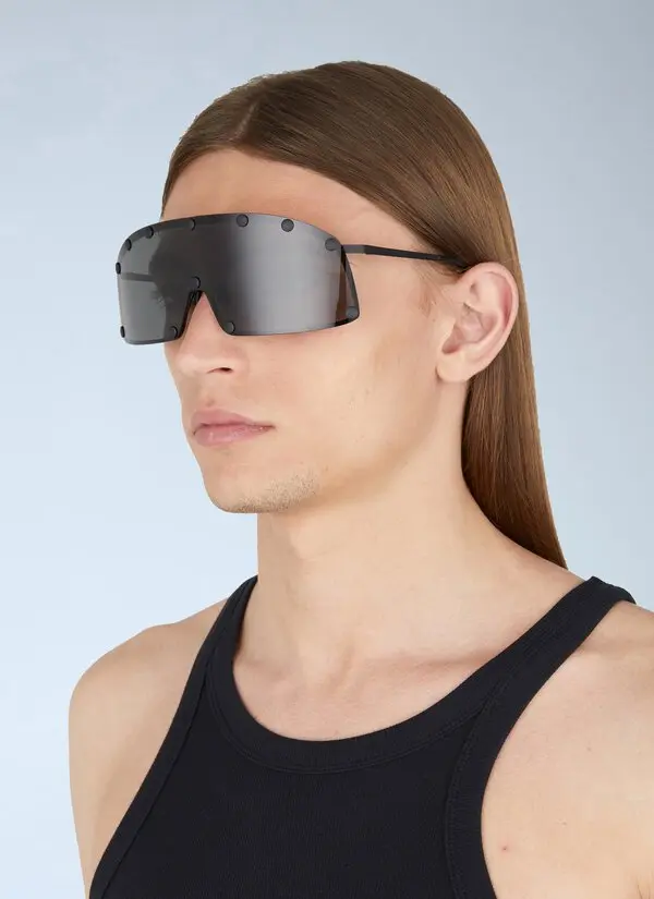 Rick Owens Oversized Shield Sunglasses