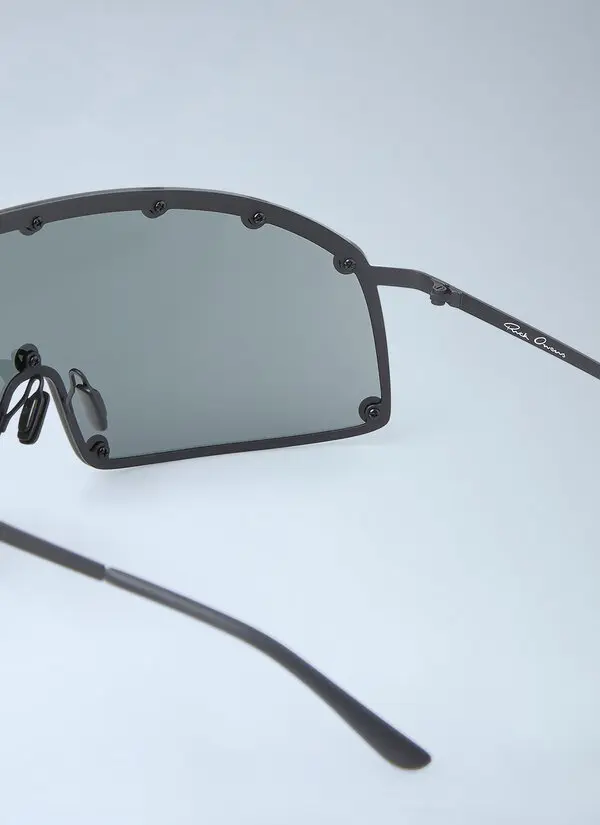 Rick Owens Oversized Shield Sunglasses