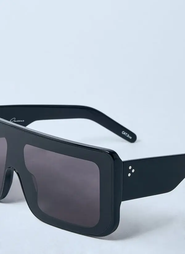 Rick Owens Documenta Sunglasses - Black