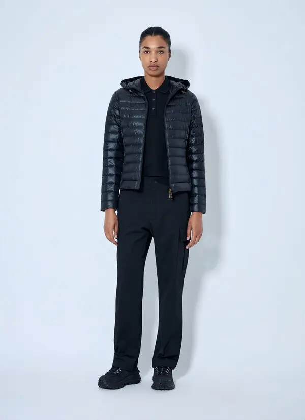 Moncler Igelhood Short Down Jacket - Black