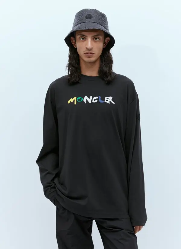 Moncler Logo Patch Bucket Hat
