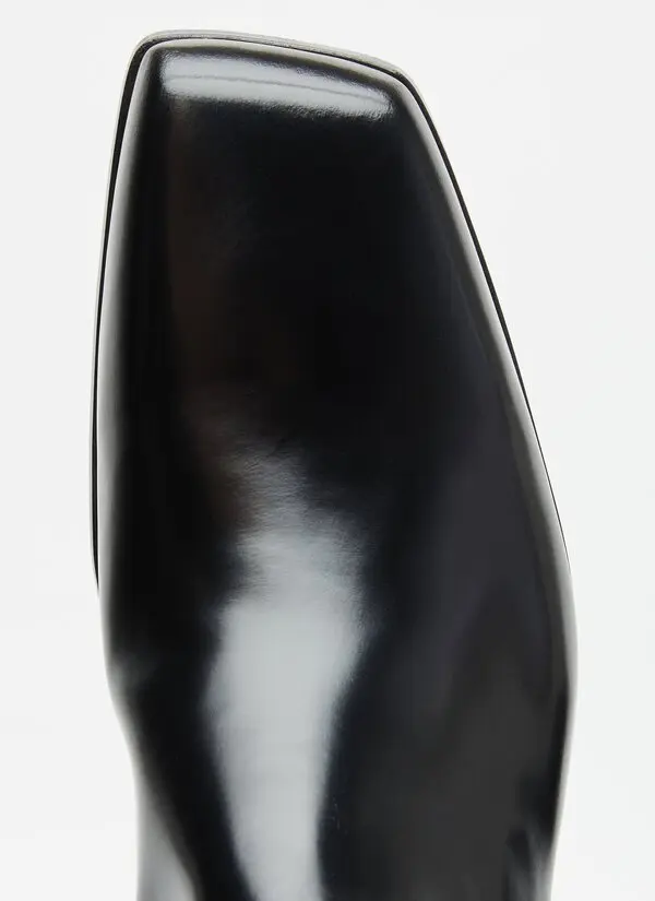 Prada Brushed Leather Boots