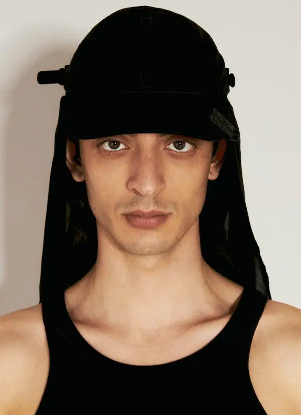 INNERRAUM Object C11 Baseball Cap With Veil