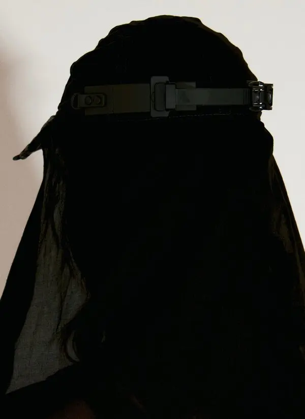 INNERRAUM Object C11 Baseball Cap With Veil