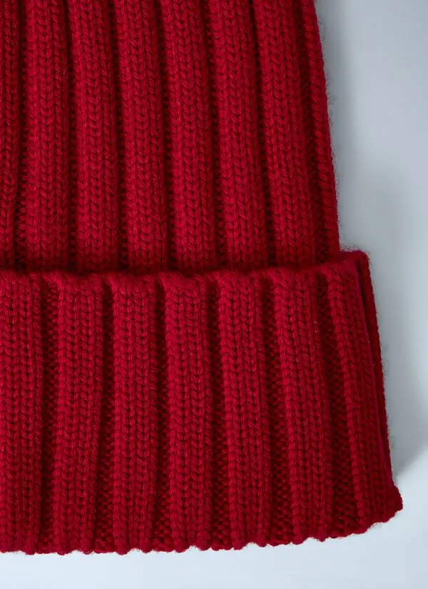 Moncler Wool Logo Beanie