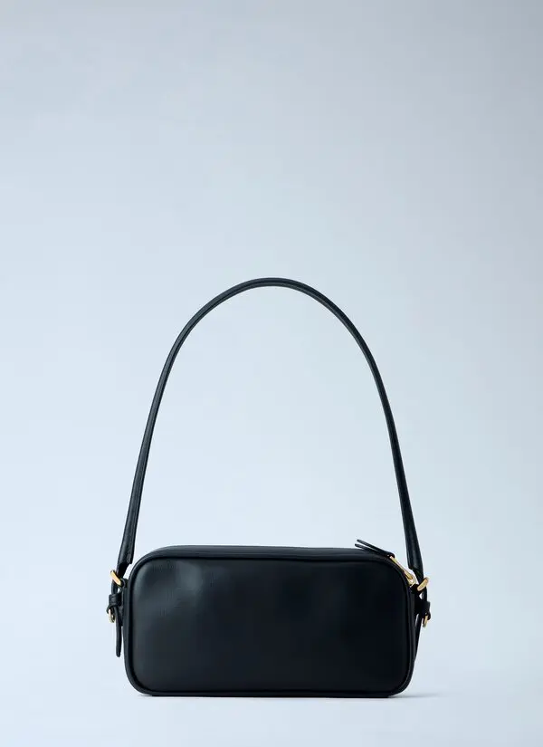 Miu Miu Leather Shoulder Bag - Black