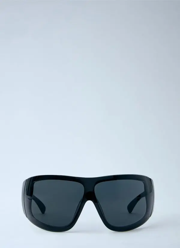 Saint Laurent Wraparound Shield Sunglasses
