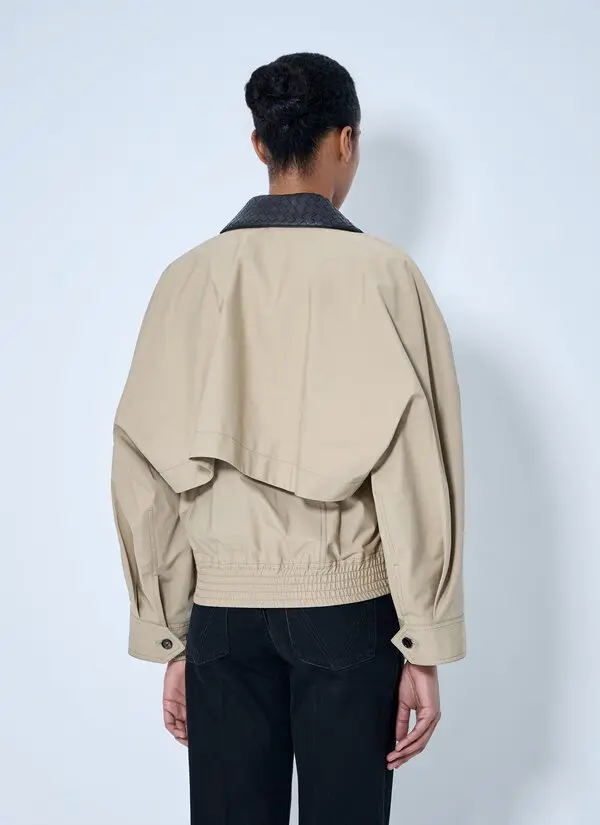Bottega Veneta Quilted Collar Jacket