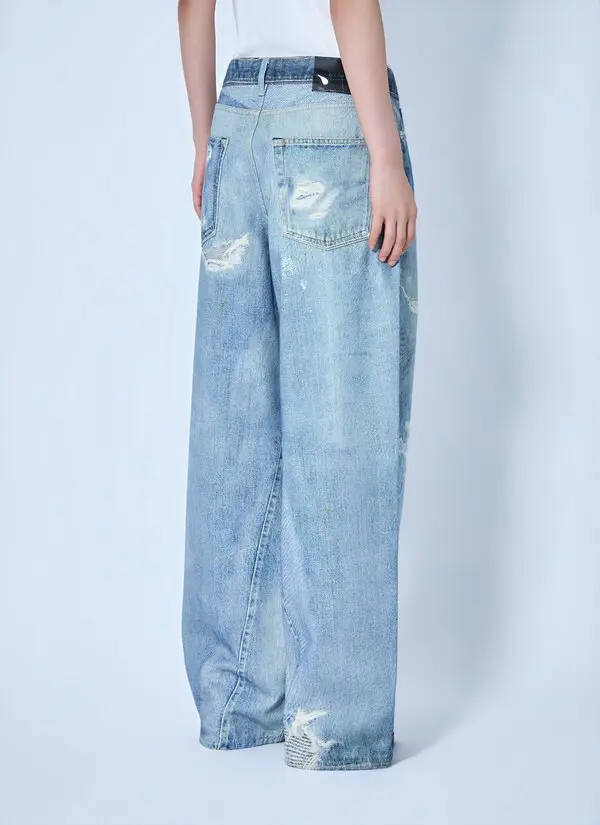 Our Legacy Full Cut Digital Print Jeans