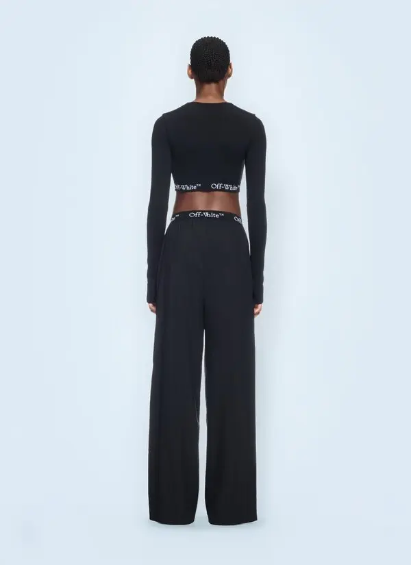 Off-White Logo Band Pants