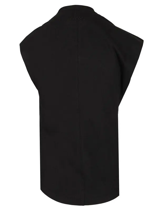 Isabel Marant Étoile Nayda Cotton Jersey T-shirt With Front Knot Detailing - Black