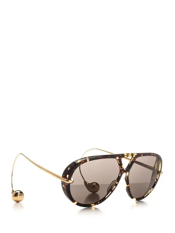 Bottega Veneta Loop Aviator Eyeglasses