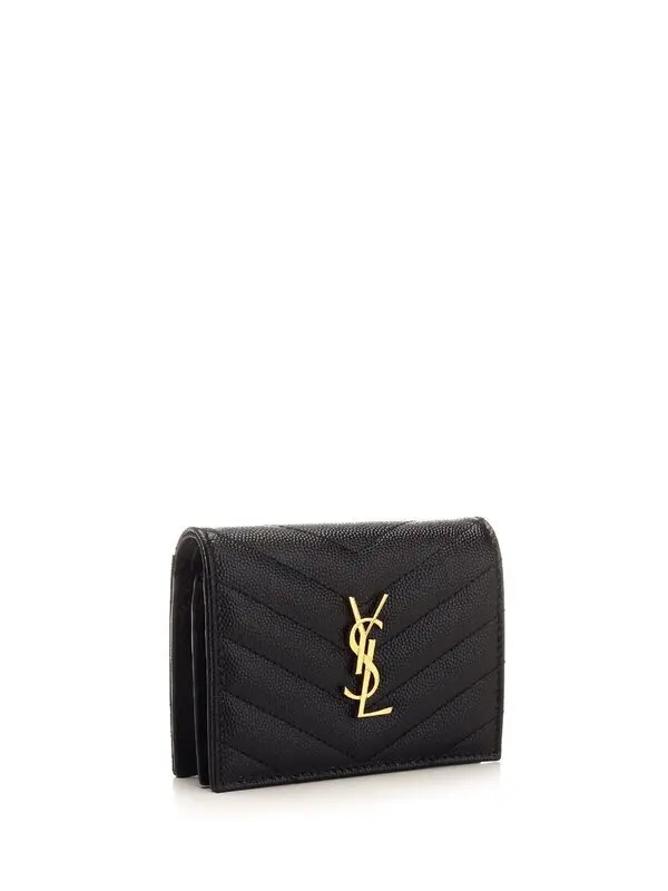 Saint Laurent Cassandre Small Wallet