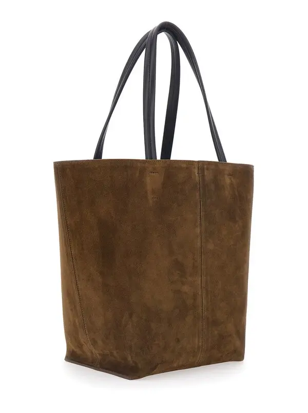 Phoebe Philo Pot Cabas' Shoulder Bag In Leather