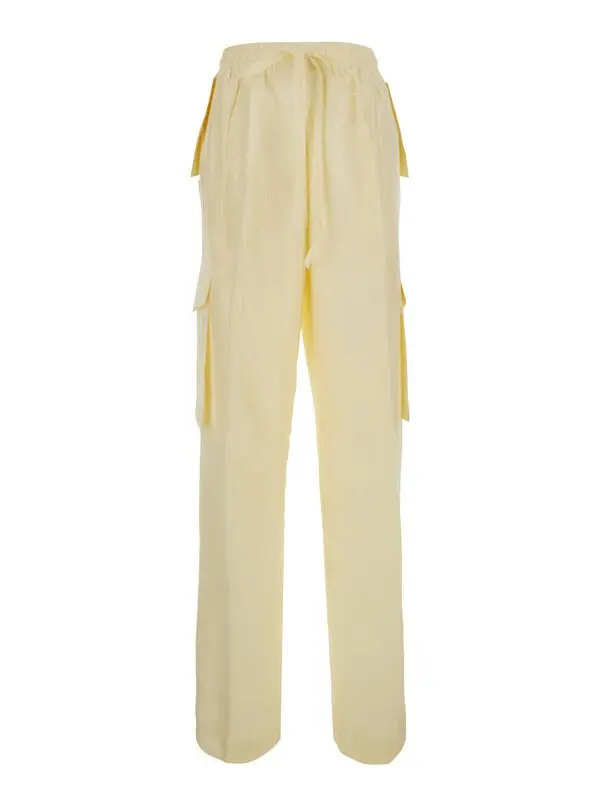 Phoebe Philo Wide Leg Cargo Pants - Multicolor