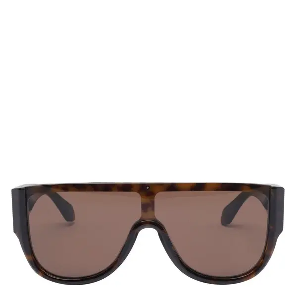 Alaïa Mask Sunglasses - Brown