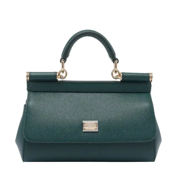 Dolce & Gabbana Small Sicily Handbag - Green