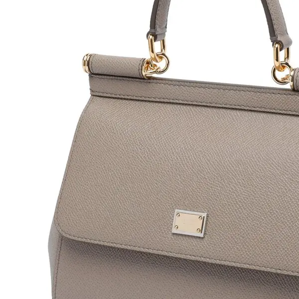 Dolce & Gabbana Sicily Handbag - Gray