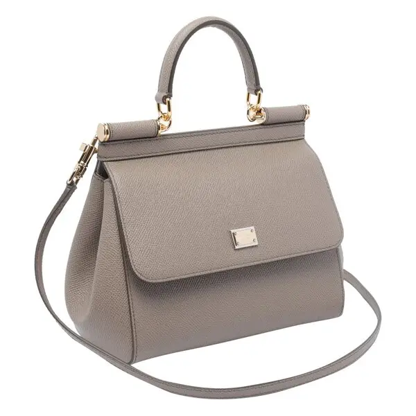 Dolce & Gabbana Sicily Handbag - Gray