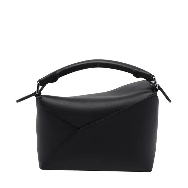 Loewe Mini Puzzle Edge Handbag - Black