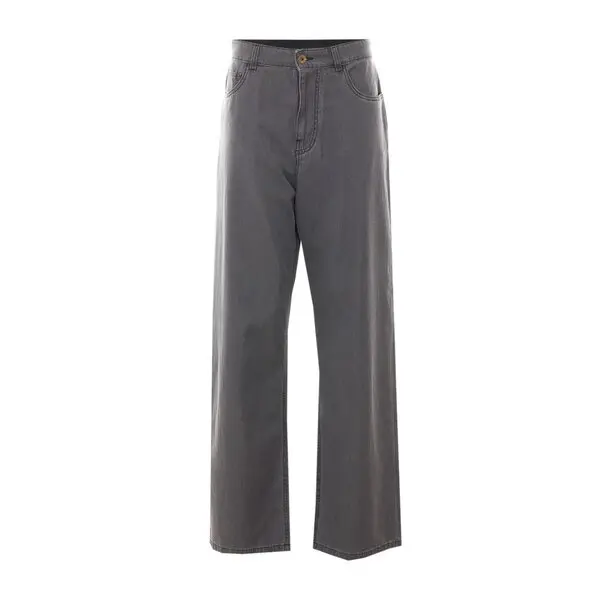 Miu Miu Logo Jeans - Black