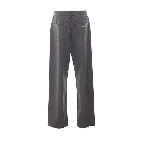 Miu Miu Logo Jeans - Black
