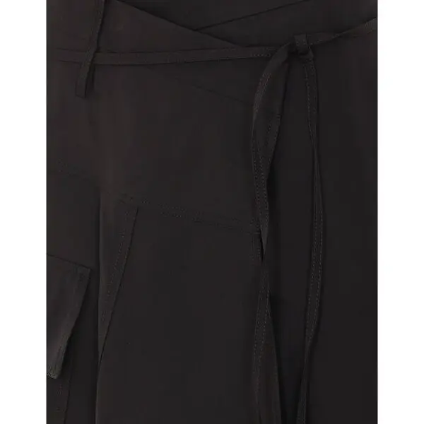 Bottega Veneta Compact Cotton Toile Skirt