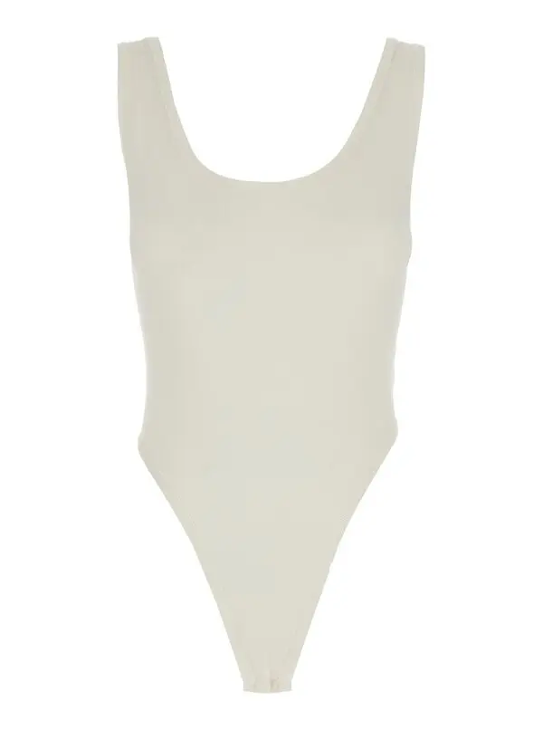 Phoebe Philo Silk Blend Stretch Bodysuit - Multicolor