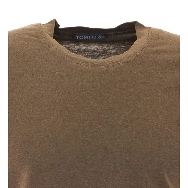 TOM FORD Lyocell And Cotton T-shirt