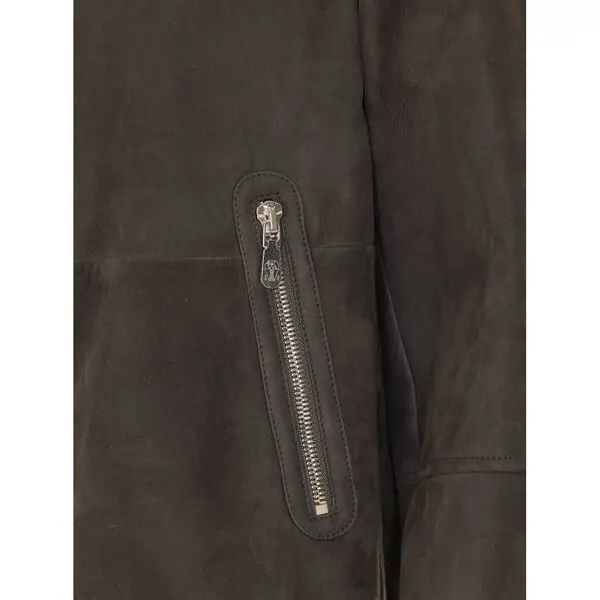 Brunello Cucinelli Suede Bomber