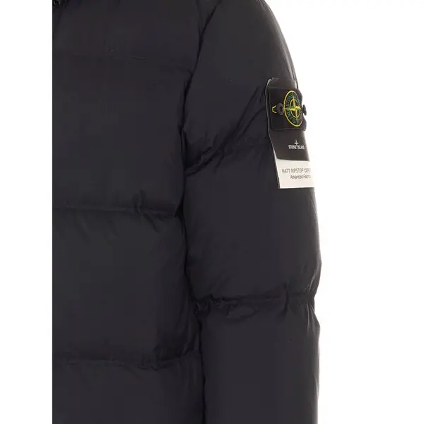 Stone Island Matt Ripstop Cordura Advanced Logo Down Jacket