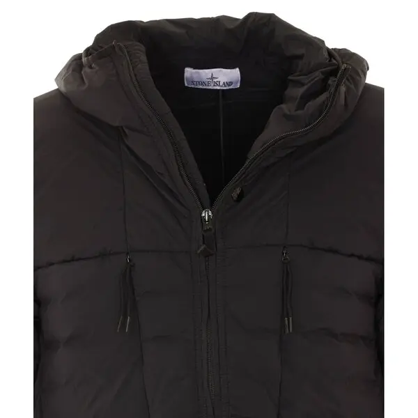 Stone Island Seamless Tunnel Nylon Logo Down Jacket