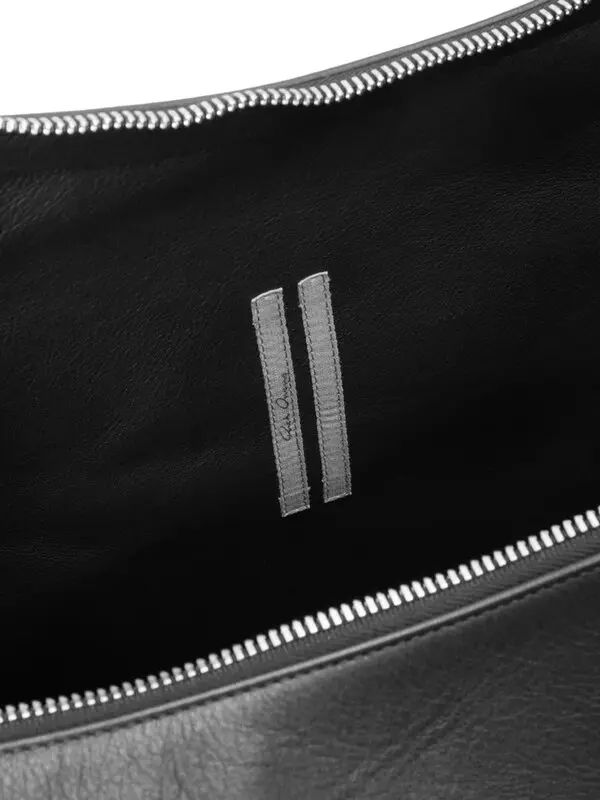 Rick Owens Gemini Leather Bag - Black