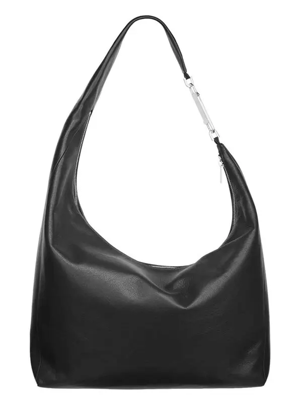 Rick Owens Gemini Leather Bag - Black