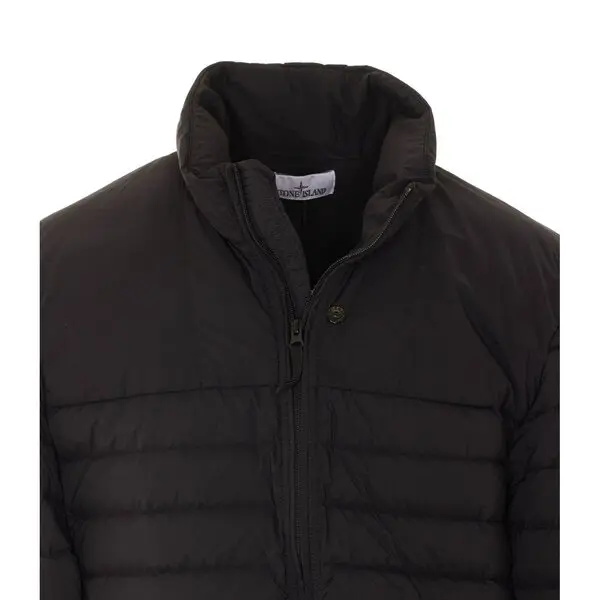 Stone Island Seamless Tunnel Nylon Logo Down Jacket