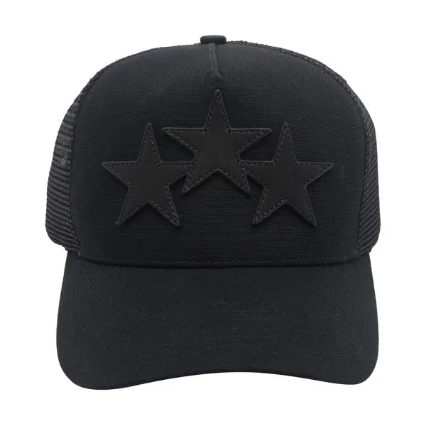 Amiri 3 Stars Baseball Cap - Black