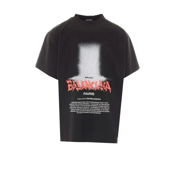 Balenciaga The Door Oversize T-shirt - Black