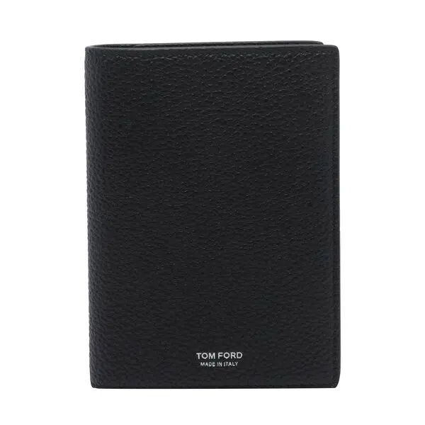 TOM FORD T-line Passport Holder - Black