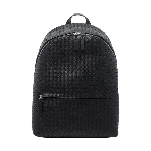 Bottega Veneta Intrecciato 1975 Backpack - Black