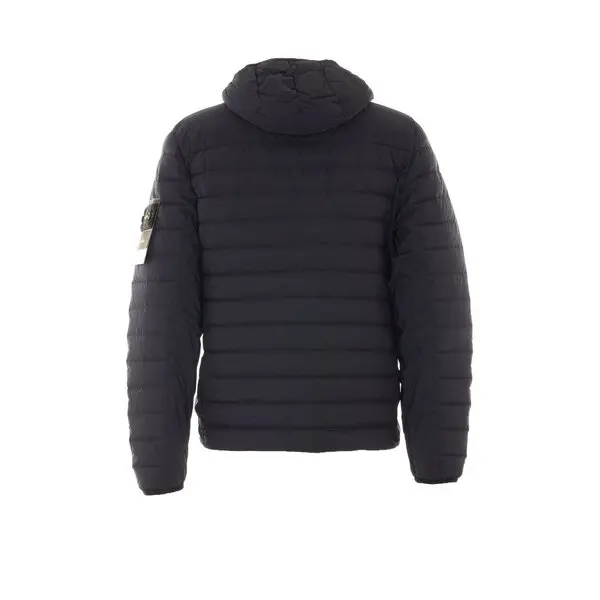 Stone Island Seamless Tunnel Nylon Logo Down Jacket