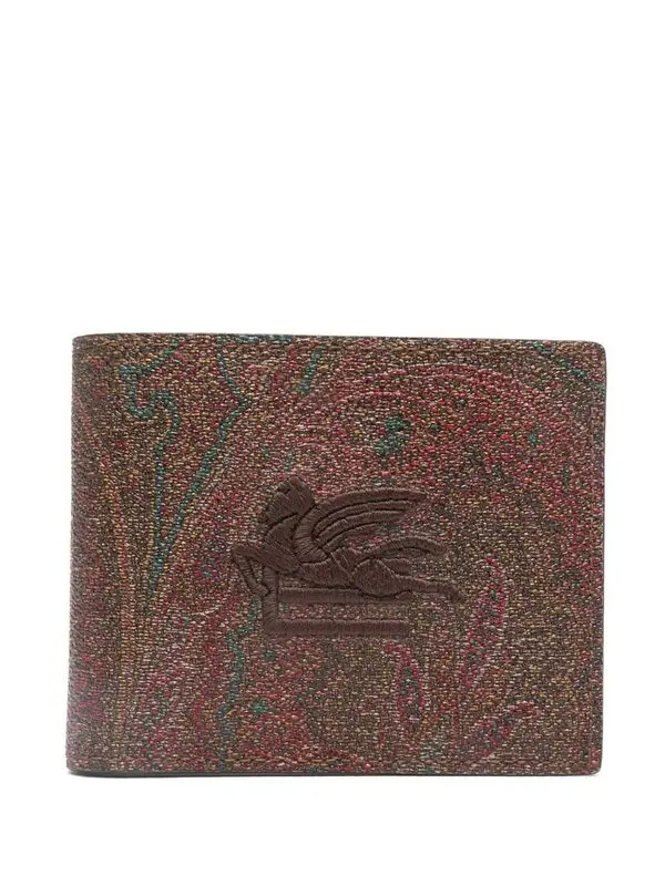 Etro Pagaso Wallet With Print