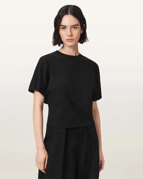 ALLSAINTS Eden Artia Slim Fit T-shirt - Black